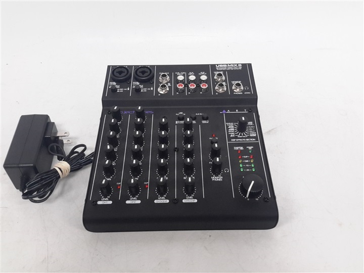 Hock Shop Marketplace | USB MIX 6 MINI MIXING BOARD WITH POWER CORD