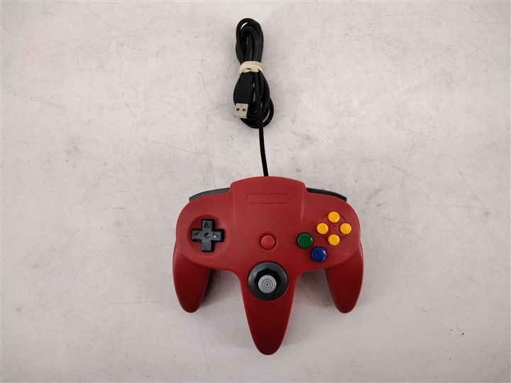 Hock Shop Marketplace | RED USB N64 CONTROLLER
