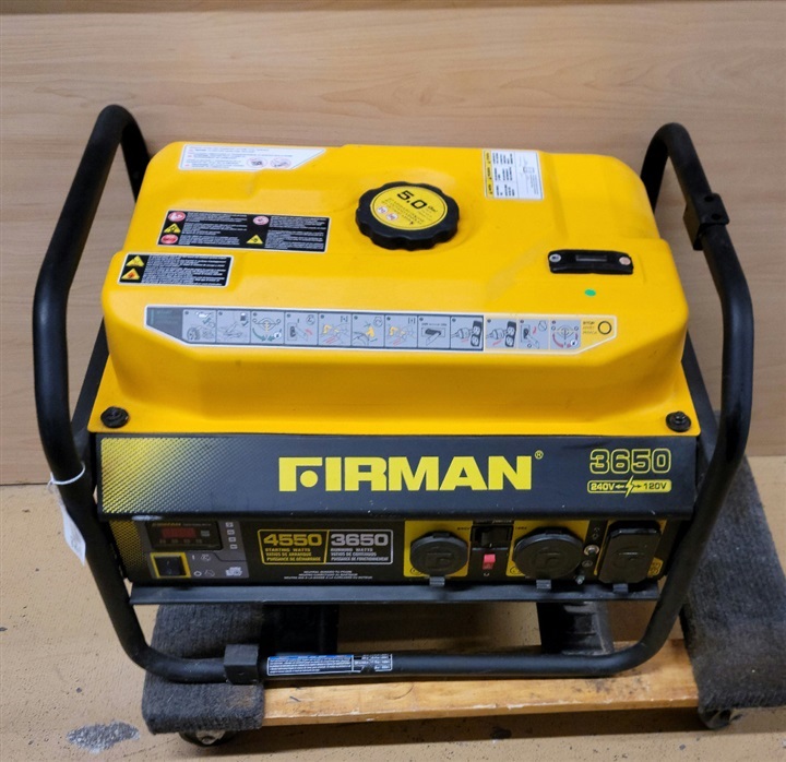 Hock Shop Marketplace | FIRMAN GENERATOR 4550-3650