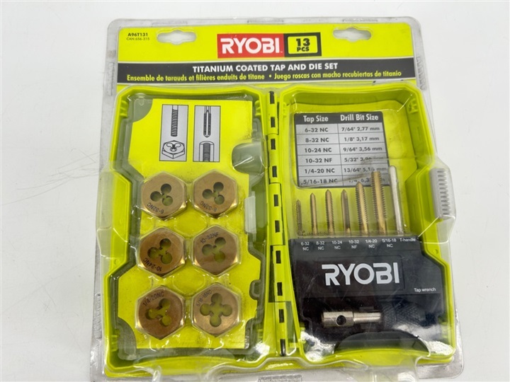 Hock Shop Marketplace | RYOBI TAP & DIE SET