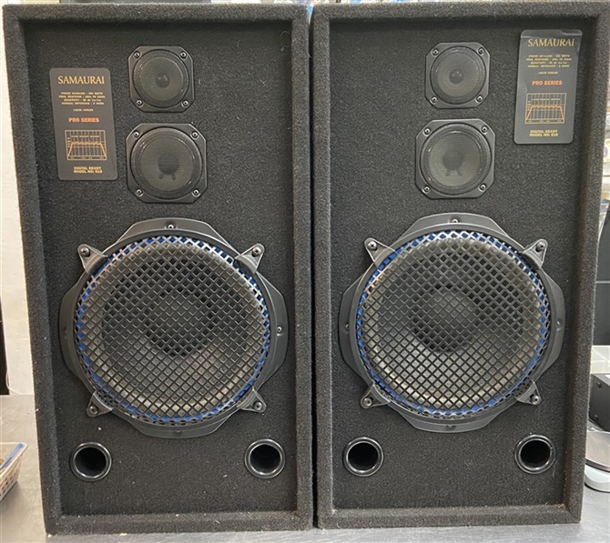 Hock Shop Marketplace | SAMURAI PRO SERIES SPEAKERS